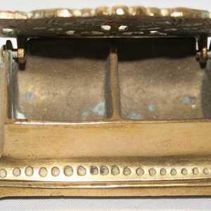 Small Decorative Vintage Solid Brass Stamp Box /.memsartshop - Etsy