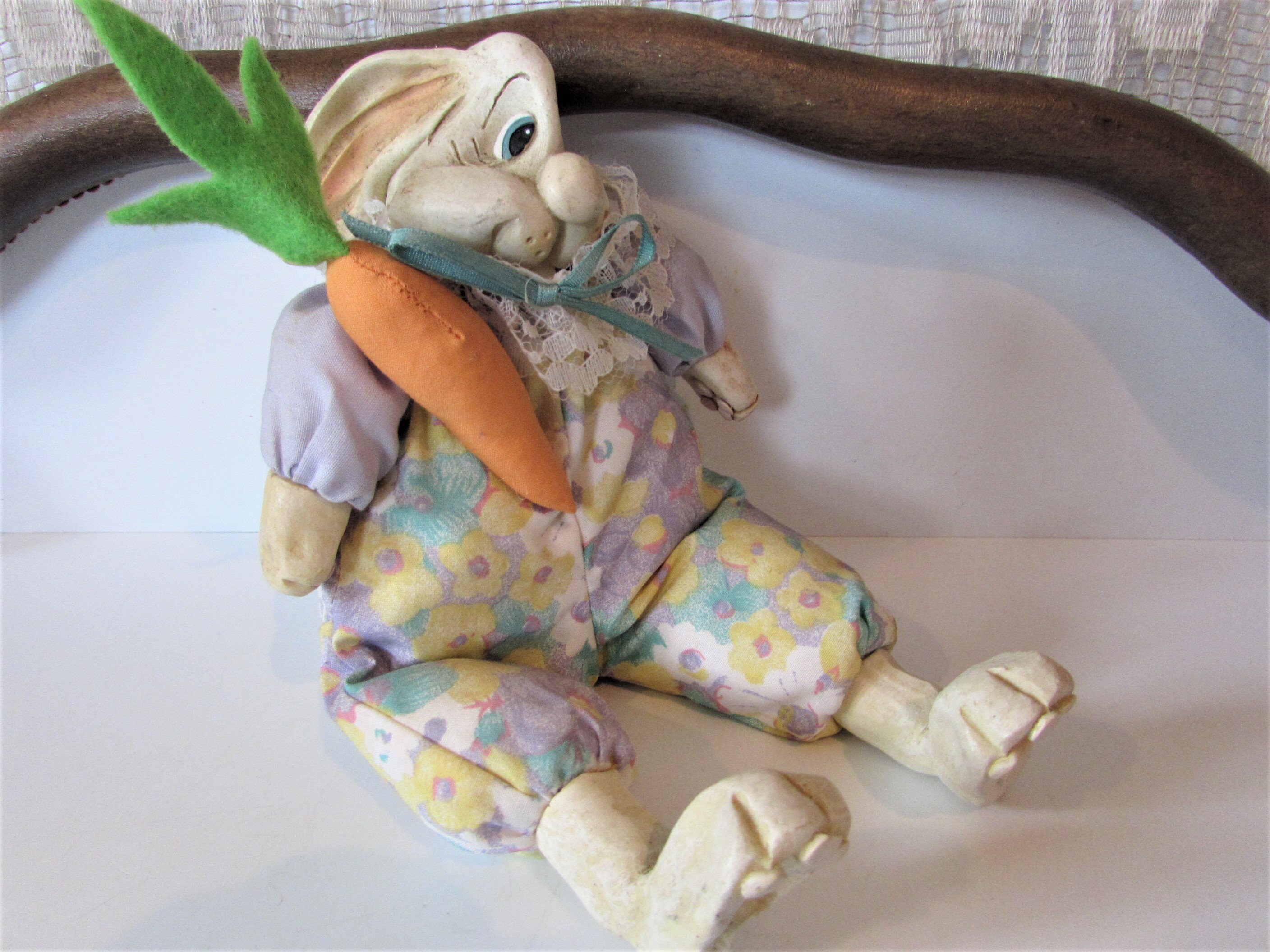 Russ Berrie & Co. Kathleen Kelly Critter Factory-billy Bunny - Etsy UK