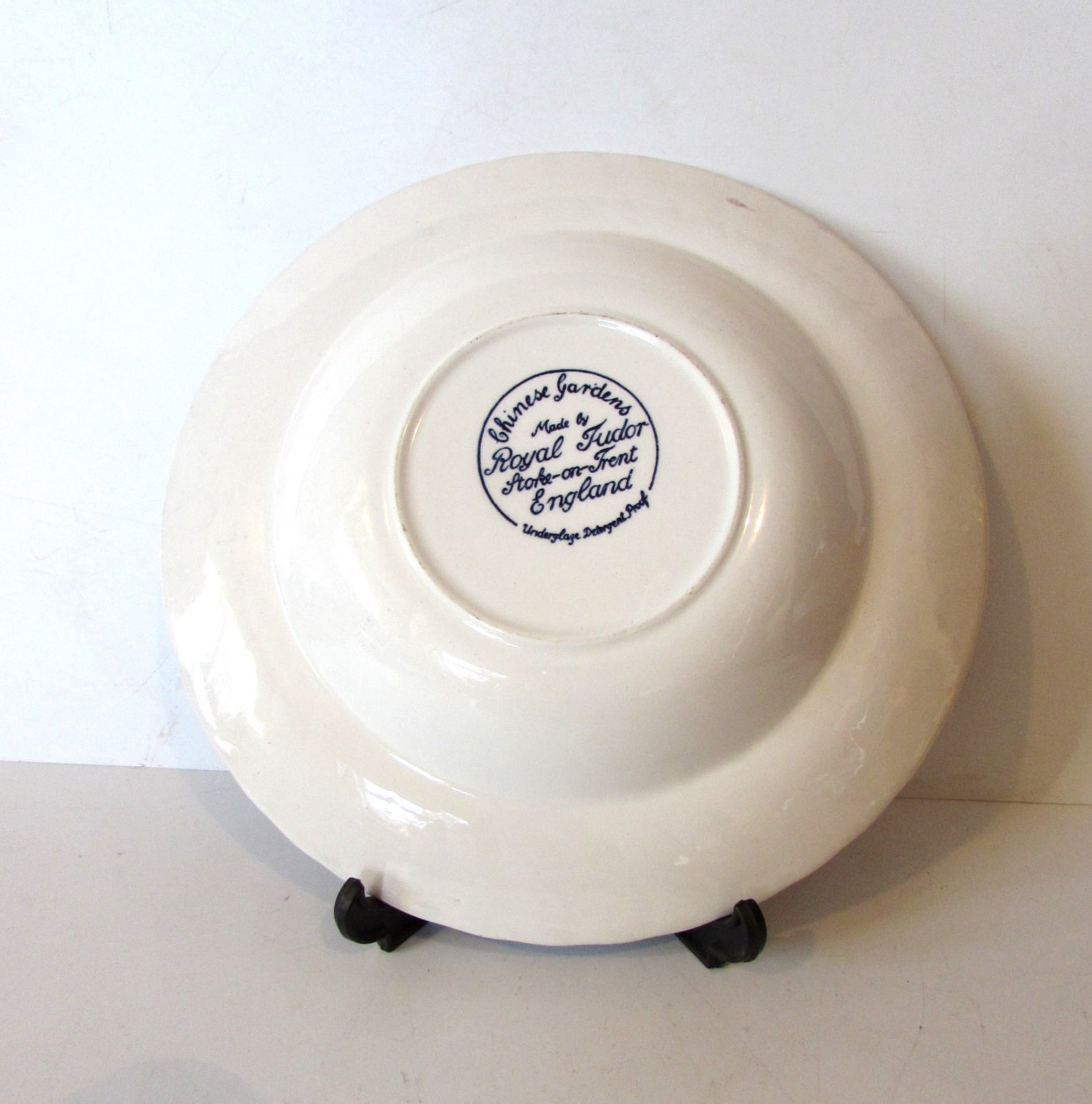 Large Royal Tudor Dish Shaped Plate Beautiful Design Made - Etsy UK