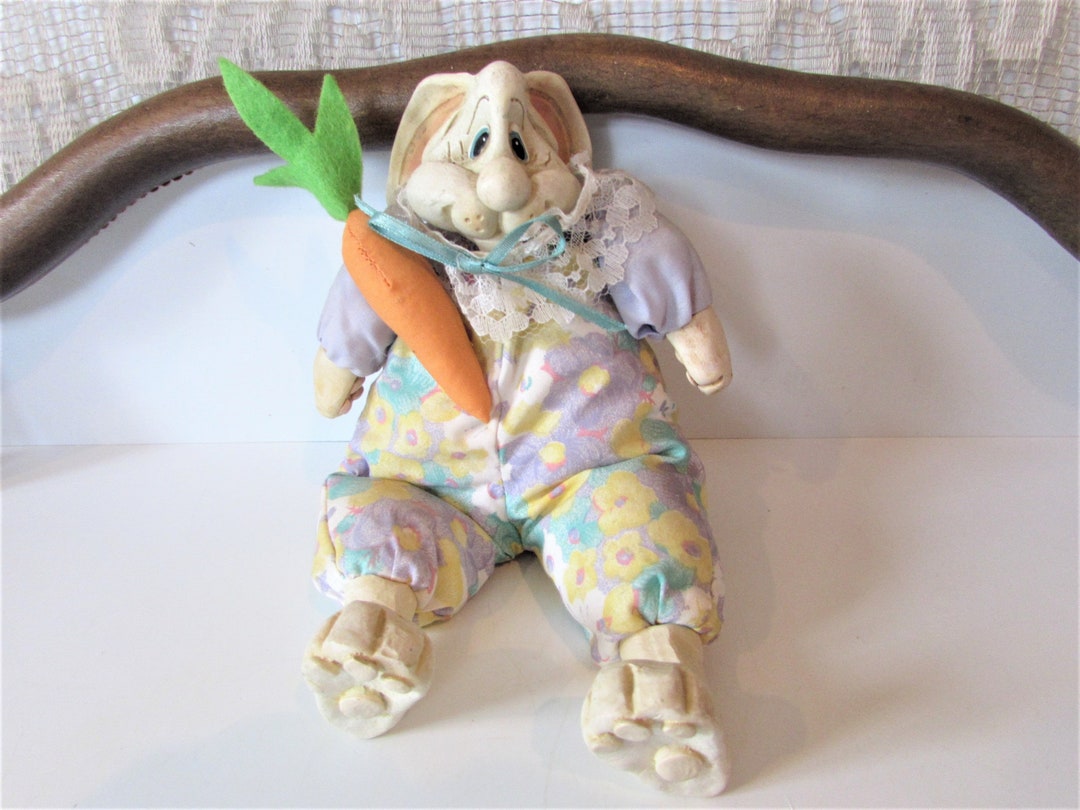 Russ Berrie & Co.- Kathleen Kelly Critter Factory-billy Bunny - Etsy