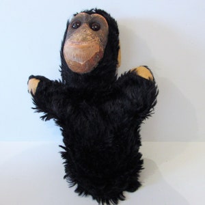 Deans Rag Book Childsplay Monkey Chimp Hand Puppet Vintage - Etsy