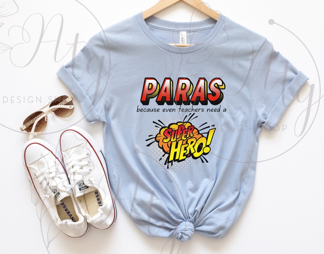 Superhero Para Shirt, Paraprofessional Sweatshirt, Parapro Crewneck ...