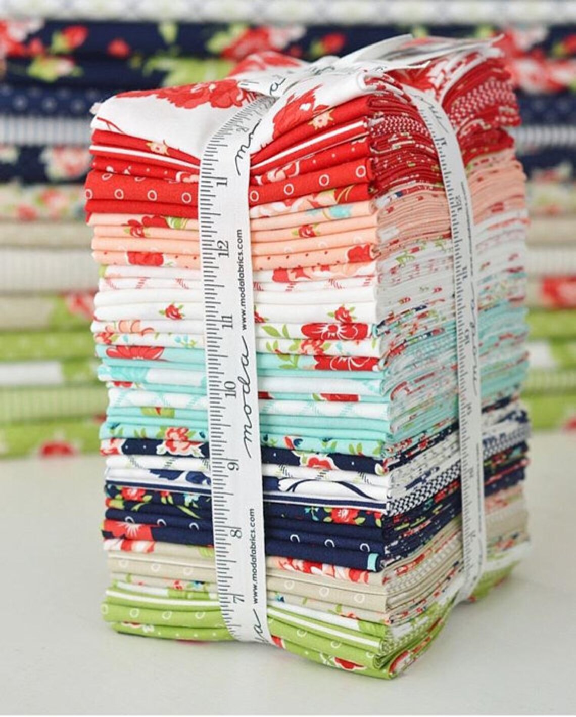 SMITTEN Layer Cake 42 10 Fabric Squares Bonnie & | Etsy