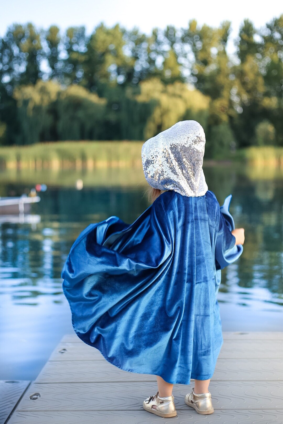 Magic Cape “snow Queen”,girls Halloween Costume, Halloween, Carnival ...
