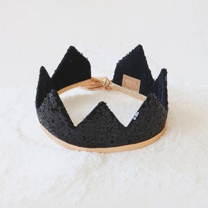 Fairy-tale Crown “black Sequins”, Boy Haloween Costume, Halloween ...