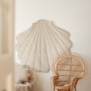 Velvet Shell Mat “cream” - Etsy