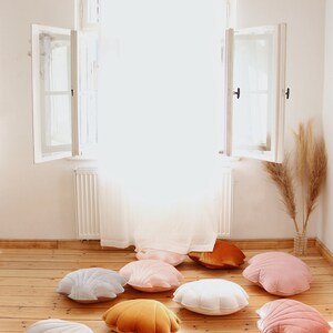 Velvet Shell Pillow “beige Pearl”, Decorative Shell Pillow, Velvet ...