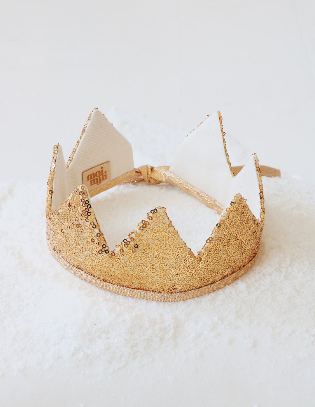 Fairy-tale Crown gold Sequins Magic Crown Crown for a - Etsy