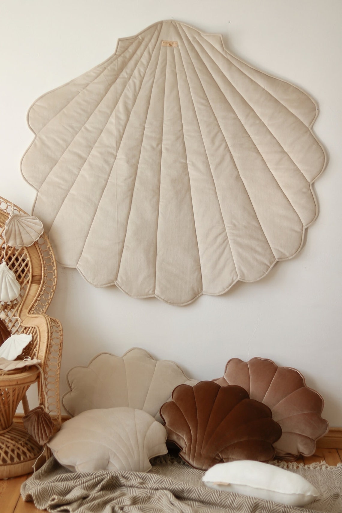 Velvet Shell Mat cream - Etsy