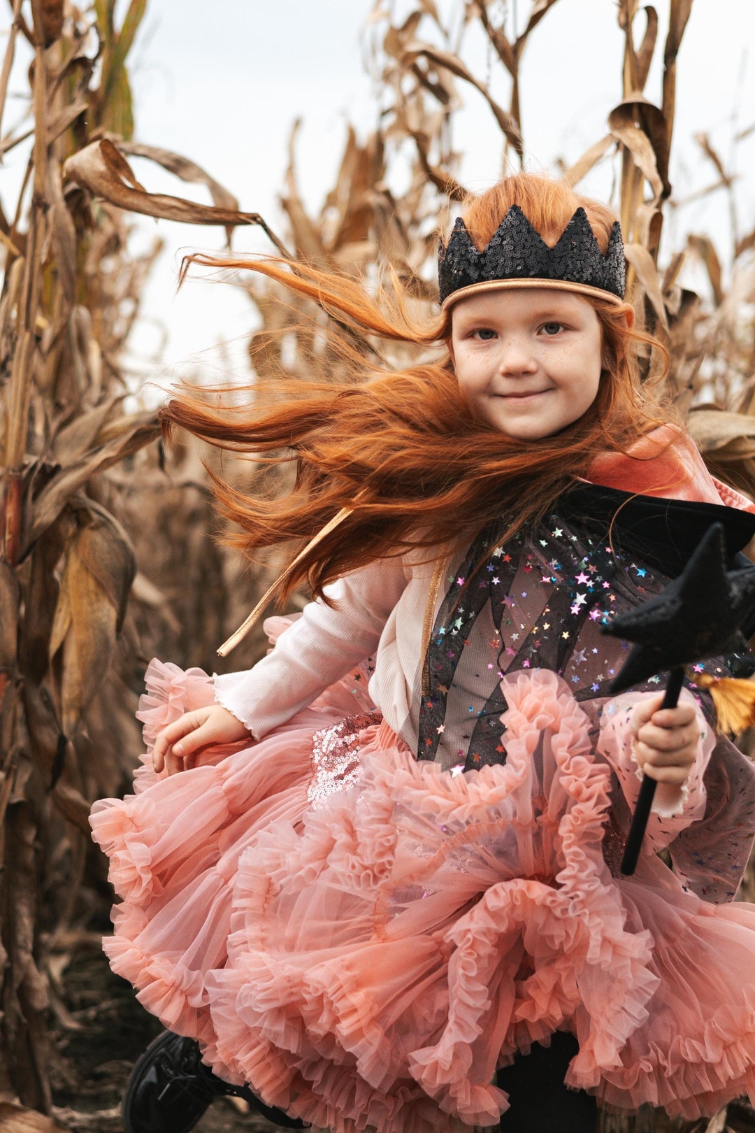Fairy-tale Crown “black Sequins”, Boy Haloween Costume, Halloween ...