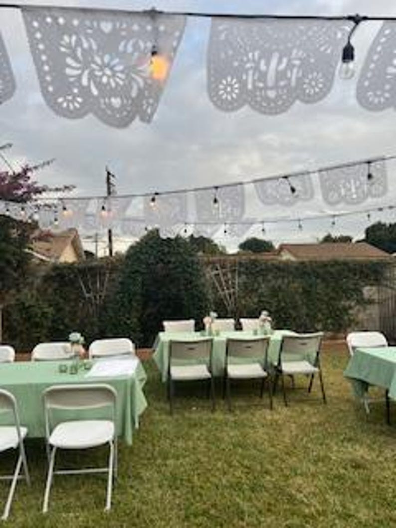 Pink Papel Picado Banner Baby Shower Cielito Lindo Fiesta Theme Garland ...