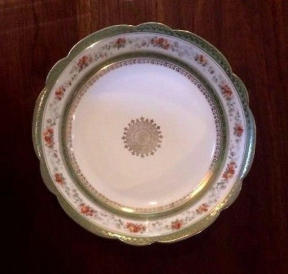 Vintage IMPERIAL CROWN China AUSTRIA Bowl / Plate Signed & | Etsy