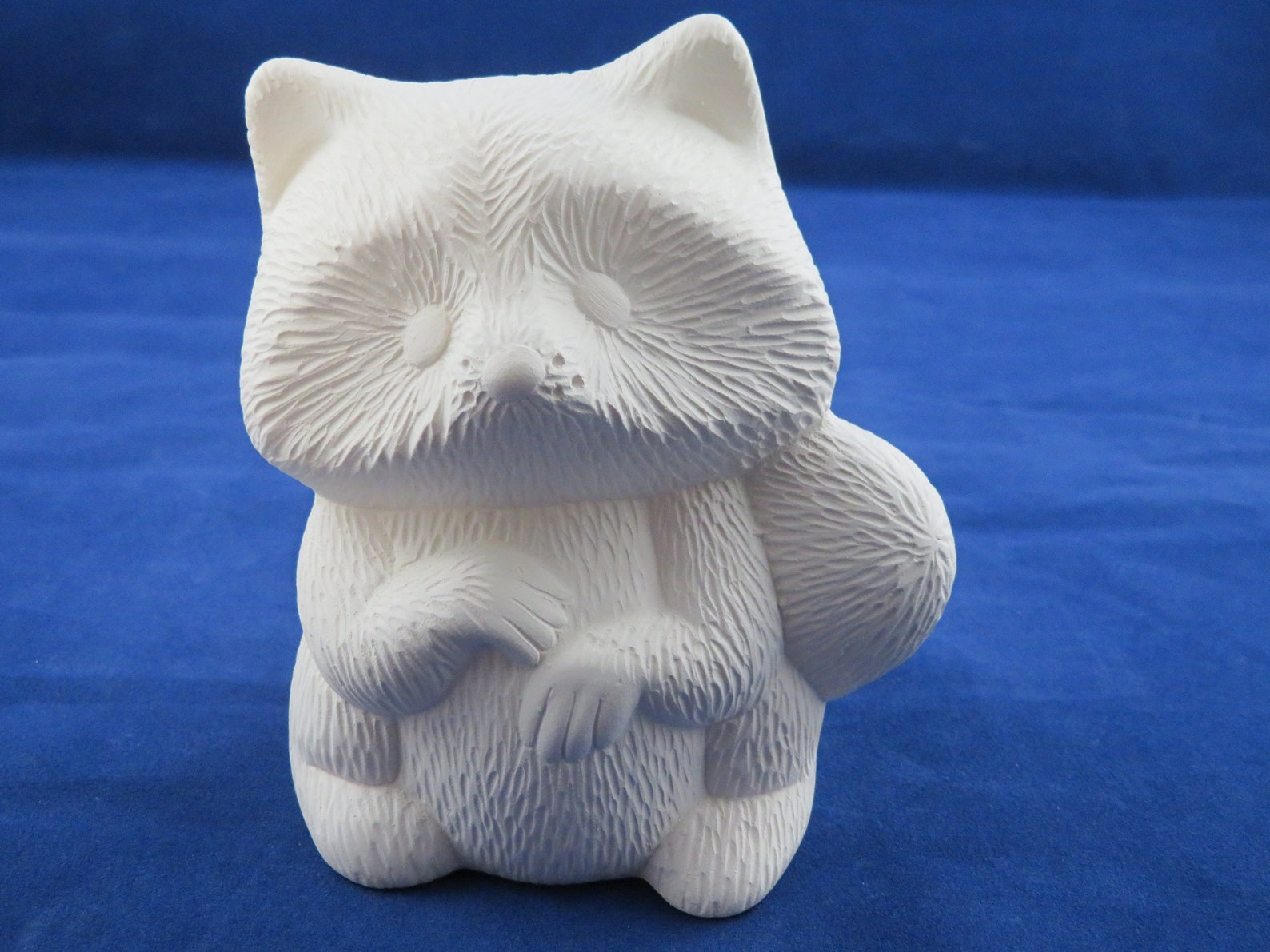 Ceramic Raccoon Ceramic Furry Raccoon Raccoon Figurine - Etsy