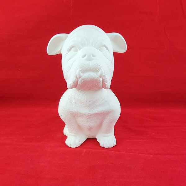 Bulldog Bobblehead - Etsy