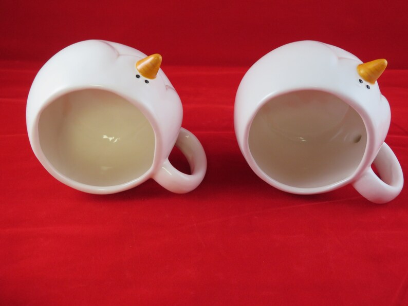 Ceramic Snowman Mug With Lid Ceramic Snowman Cup With Lid - Etsy
