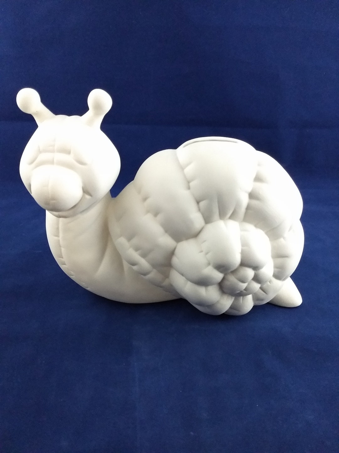 Ceramic Snail Bank, Ready to Paint Snail Bank, Softee Snail, Softy ...