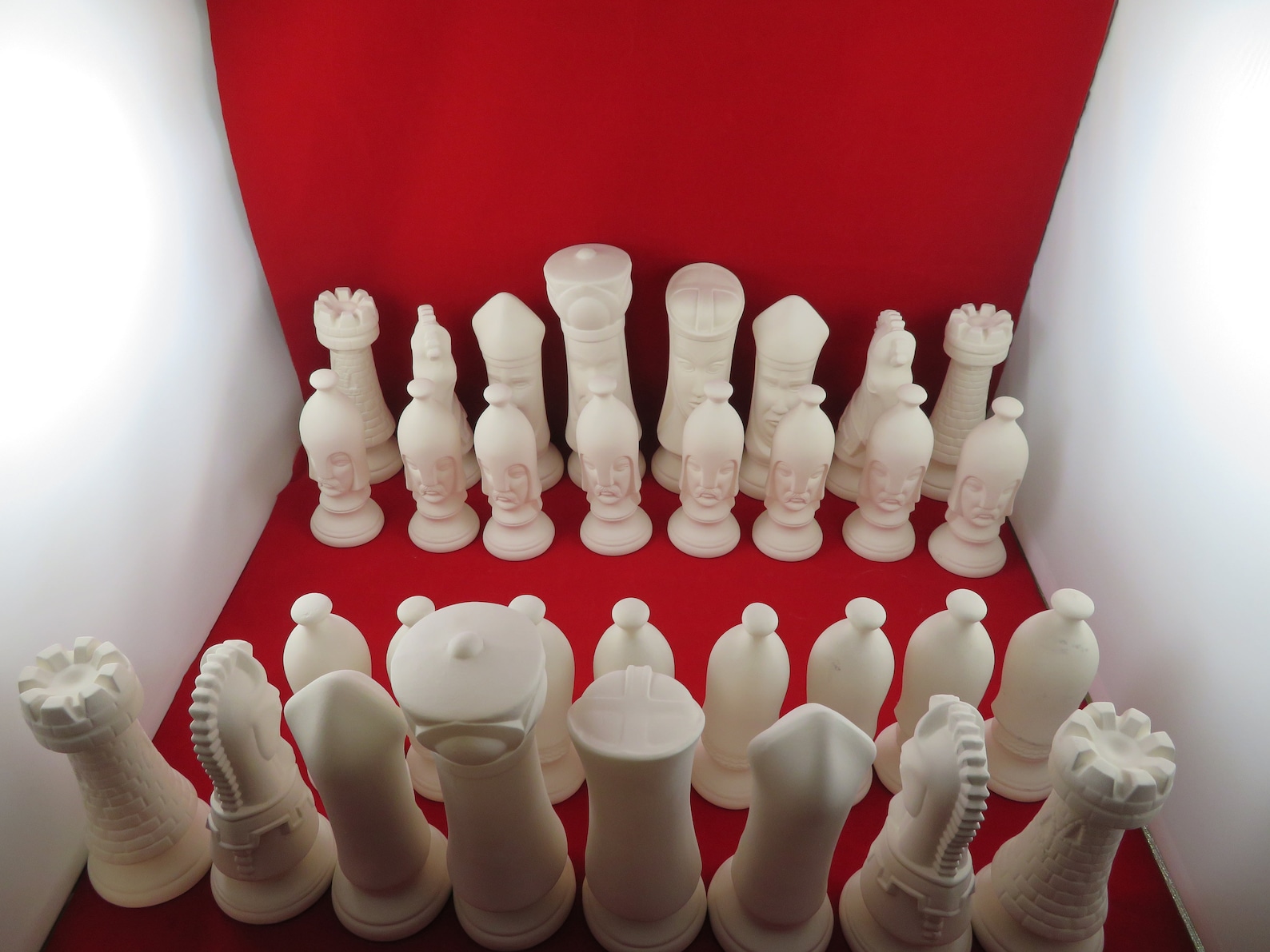 Ceramic Chess Set Large Ceramic Chess Set Ceramic Chess Set | Etsy