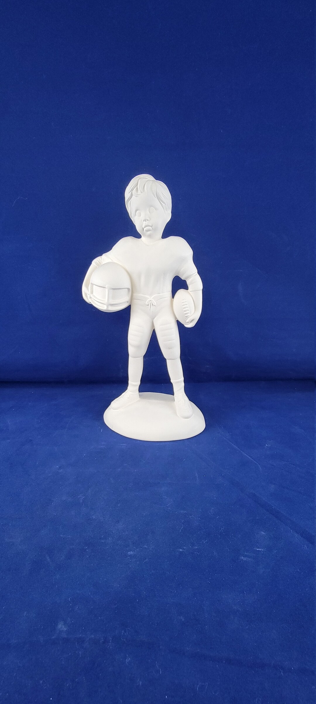 Ceramic Football Player Figurine, Football Player, Ready to Paint ...