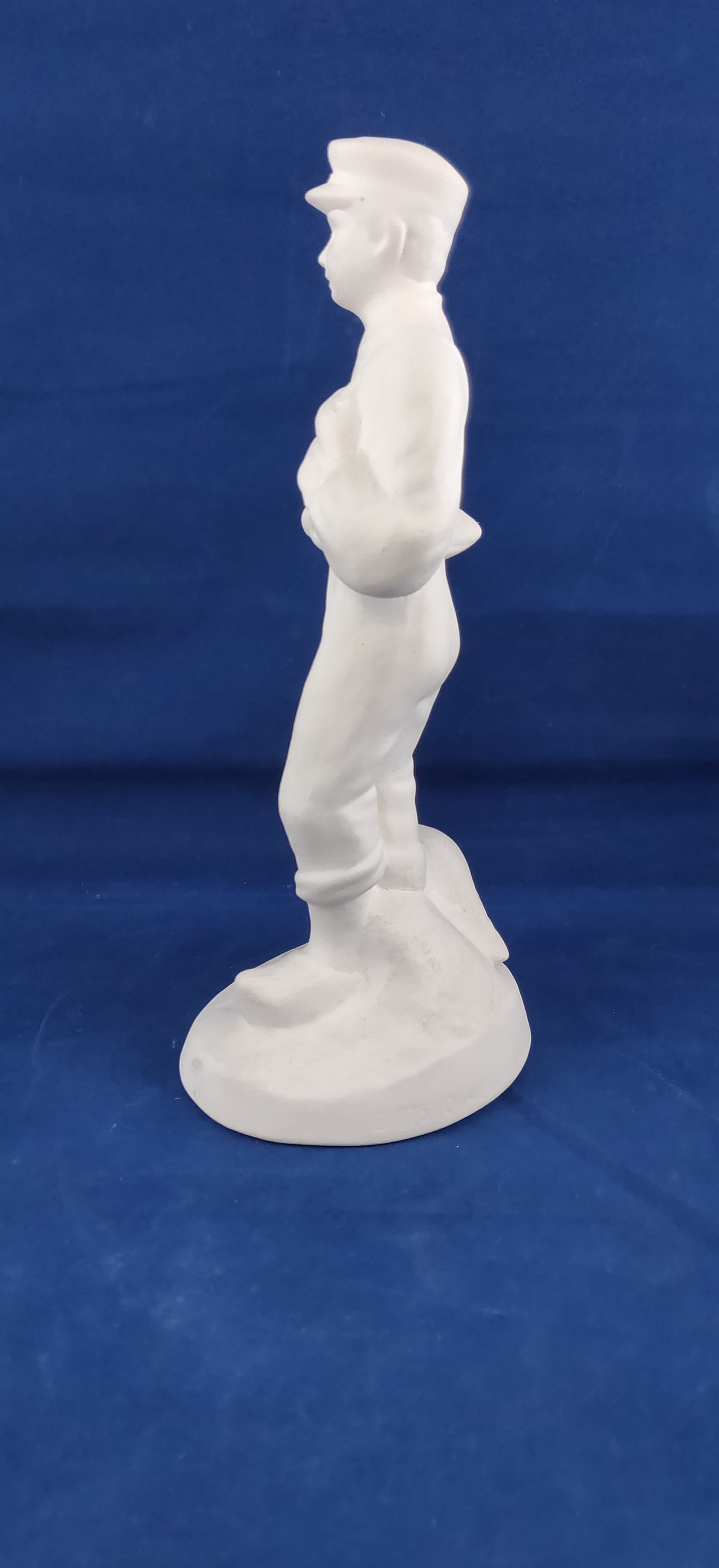 Ceramic Boy Figurine, Ceramic Farm Boy Holding a Goose, Dutch Boy ...