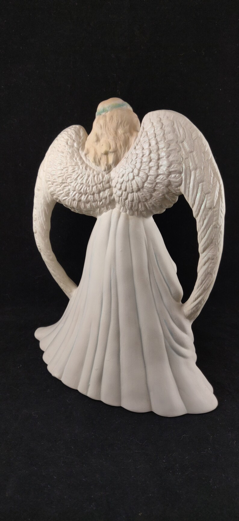 Ceramic Angel Holding a Baby Ceramic Angel Hand Painted - Etsy