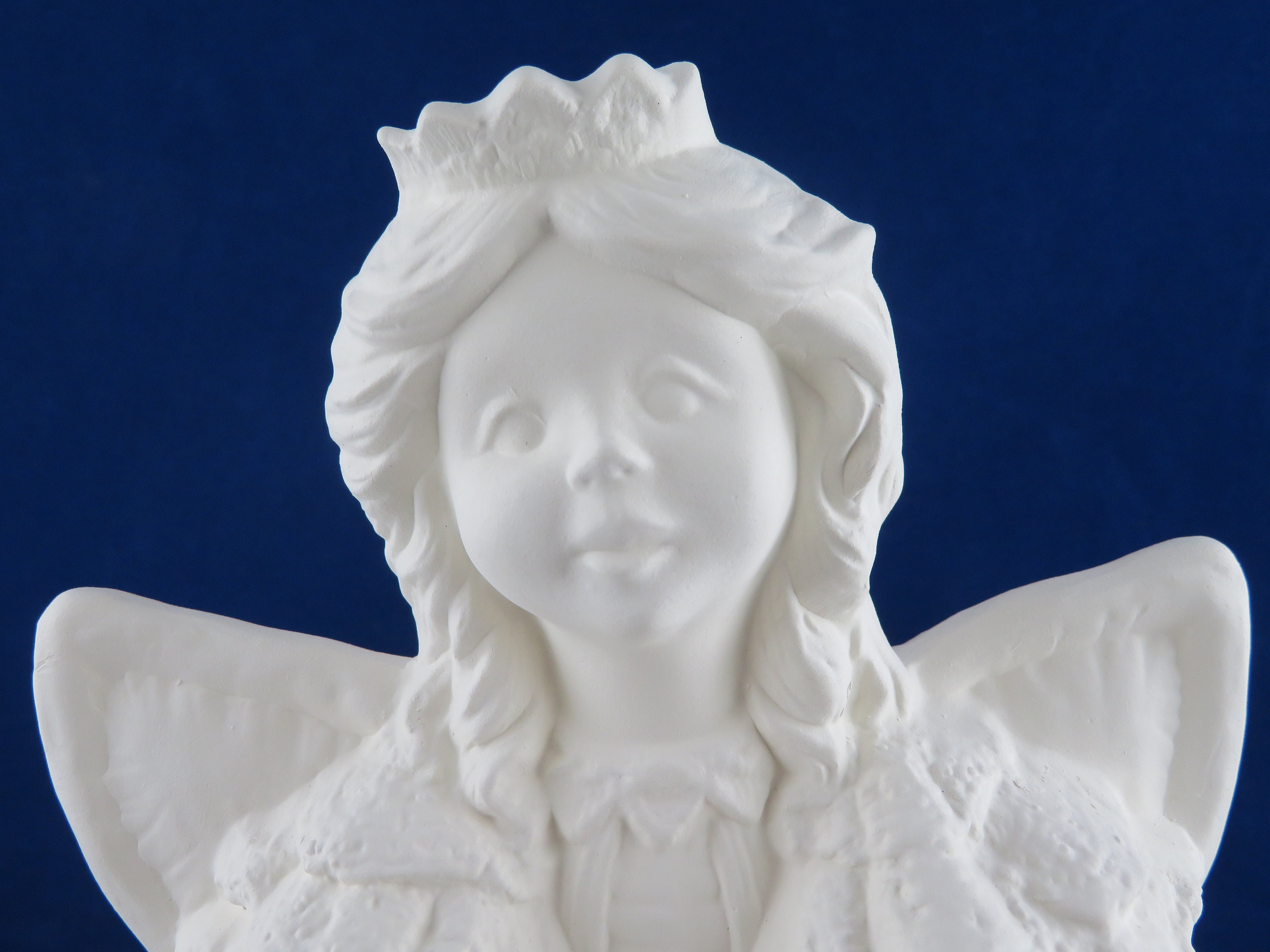 Ceramic Angel Ceramic Angel to paint Praying angel Ceramic | Etsy