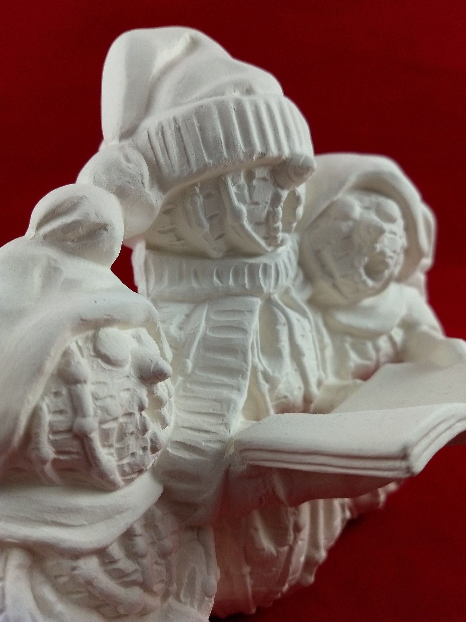 Ceramic Snowmen Caroling Snowmen Christmas Carolers Snowman - Etsy