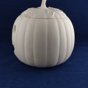 Ceramic Pumpkin, Ceramic Jack-o-lantern, Ready to Paint Pumpkin, U ...