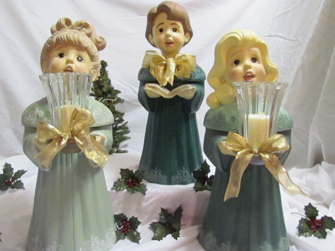 Ceramic Carolers, Ceramic Christmas Carolers, Carolers Decoration, XL ...