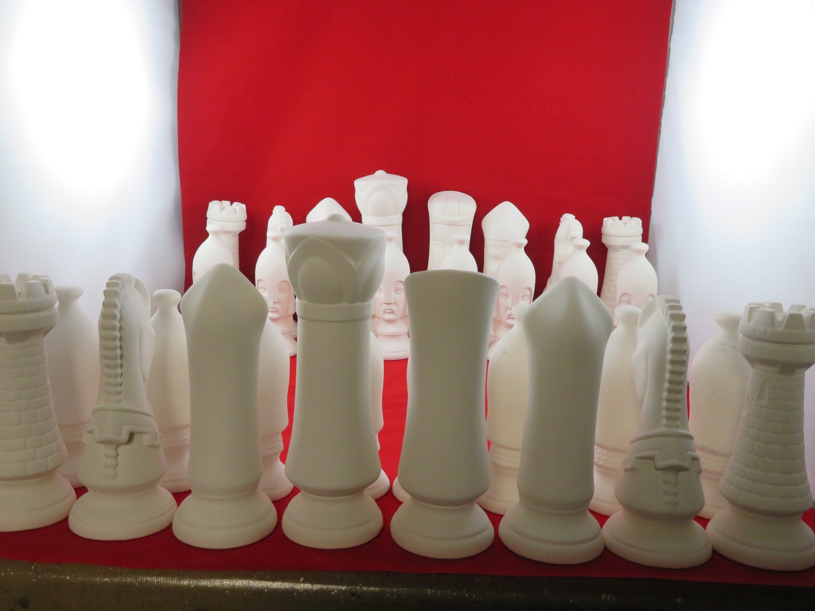 Ceramic Chess Set Large Ceramic Chess Set Ceramic Chess Set | Etsy