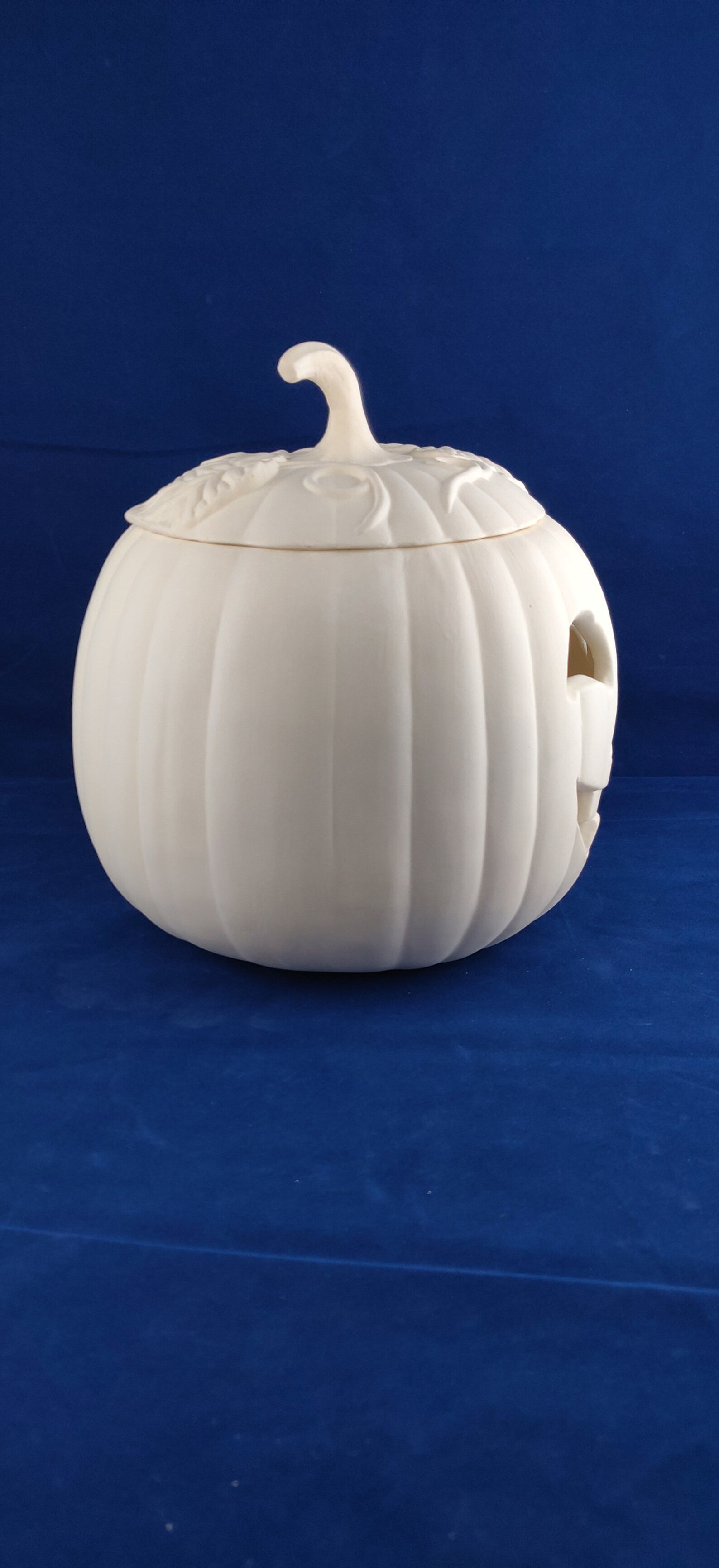 Ceramic Pumpkin Ceramic Jack-o-lantern Ready to Paint - Etsy