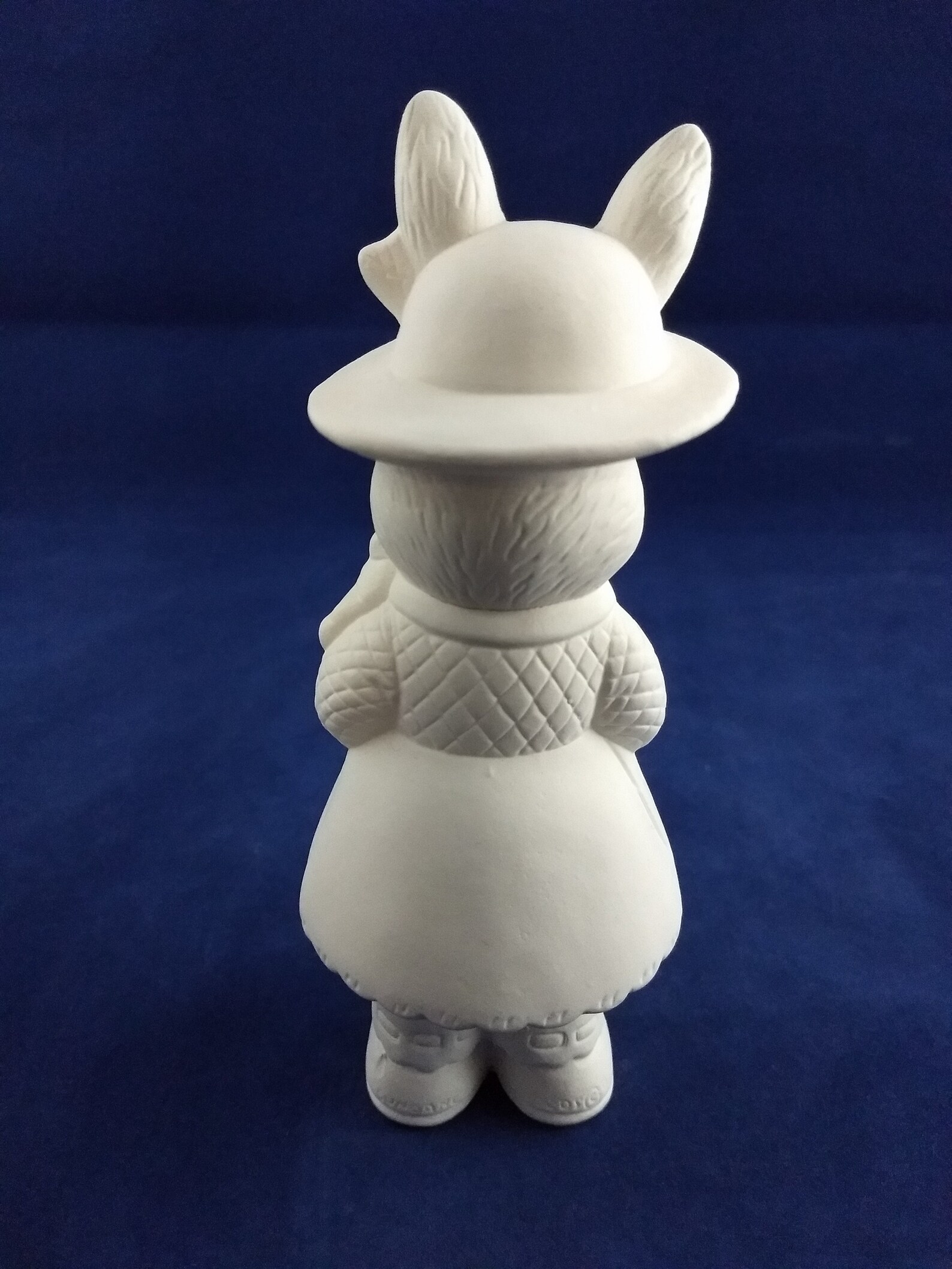 Ceramic Bunnies set of 2 Ceramic Rabbits Ready to Paint - Etsy