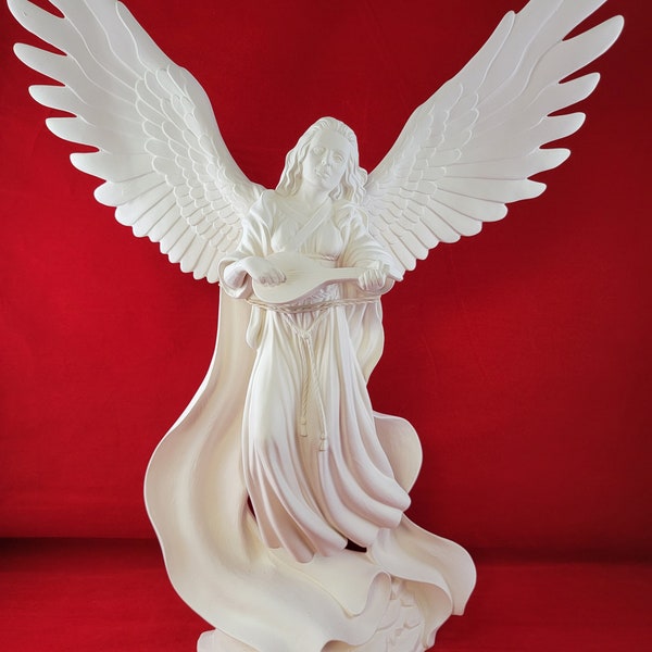 White Ceramic Angels - Etsy