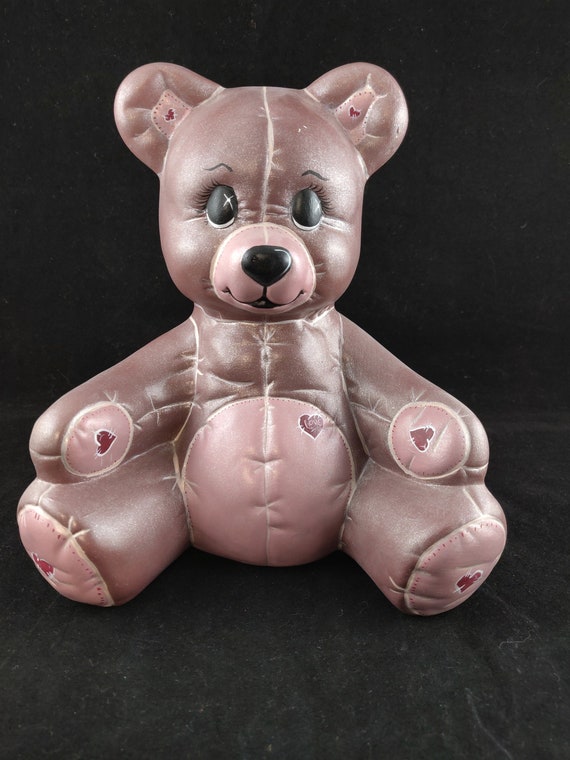Ceramic Teddy Bear Figurine Ceramic Softy Bear Ceramic | Etsy