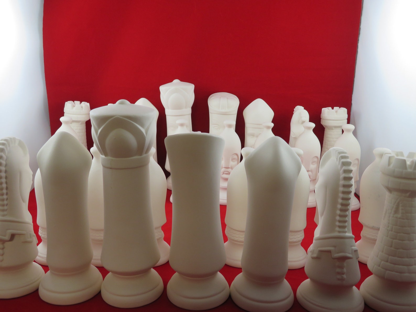 Ceramic Chess Set Large Ceramic Chess Set Ceramic Chess Set | Etsy