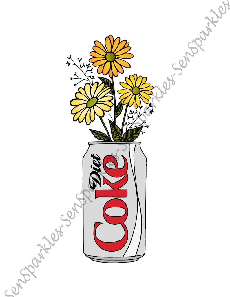 Diet Coke Printable Wall Art Diet Coke Still Life With - Etsy