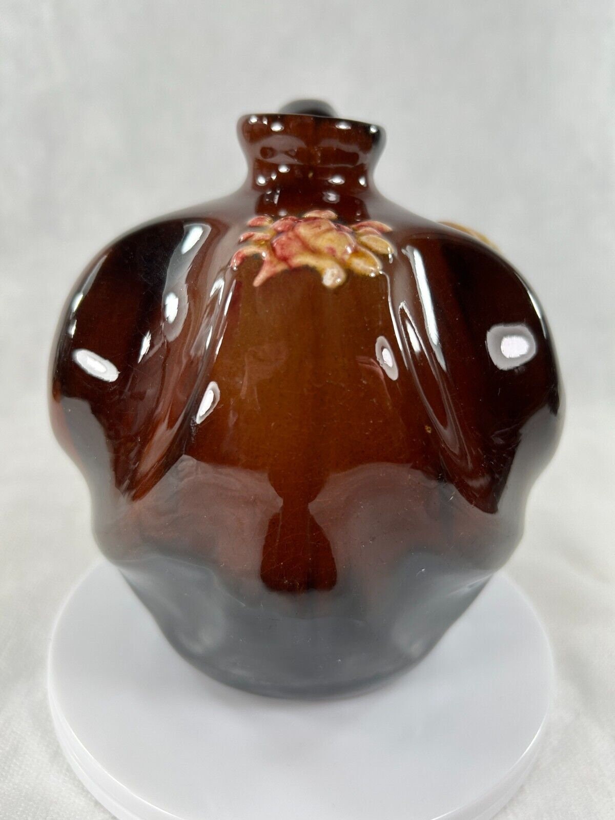 Peters and Reed Pottery Standard Glaze Swirl Jug Pitcher Applied Figure ...