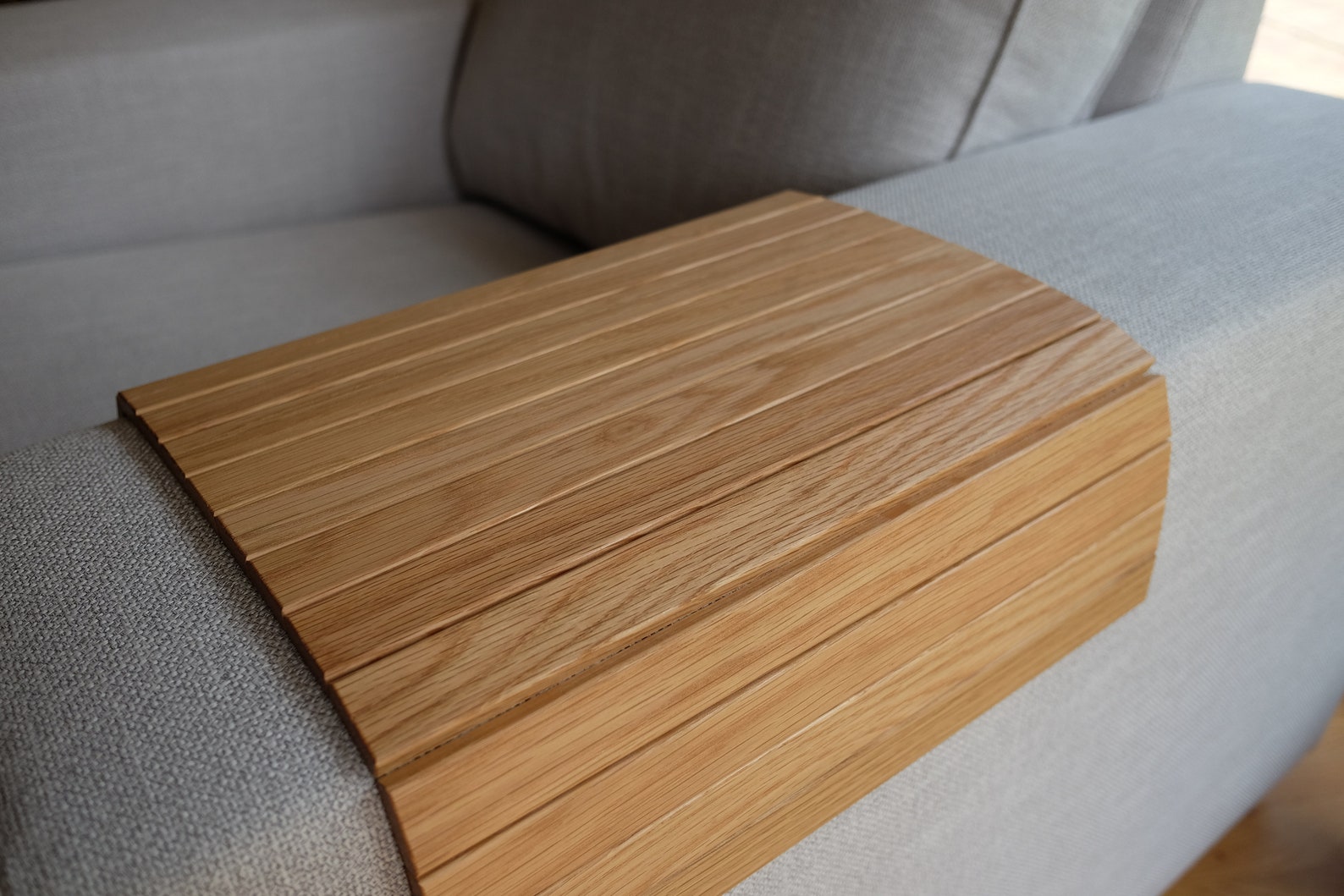 Sofa Tray Table OAK / Sofa Tray / Couch Table / Modern Tray | Etsy