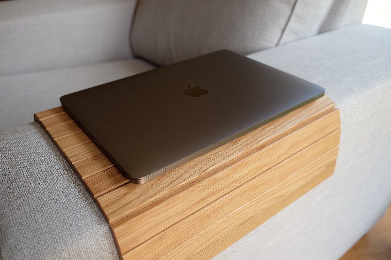 Sofa Tray Table OAK / Sofa Tray / Couch Table / Modern Tray | Etsy