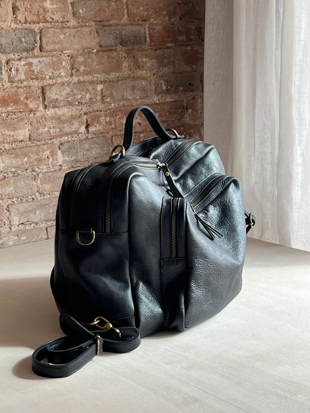 CONVERTIBLE BACKPACK. Oversized - Backpack - Shoulder Bag - Crossbody ...