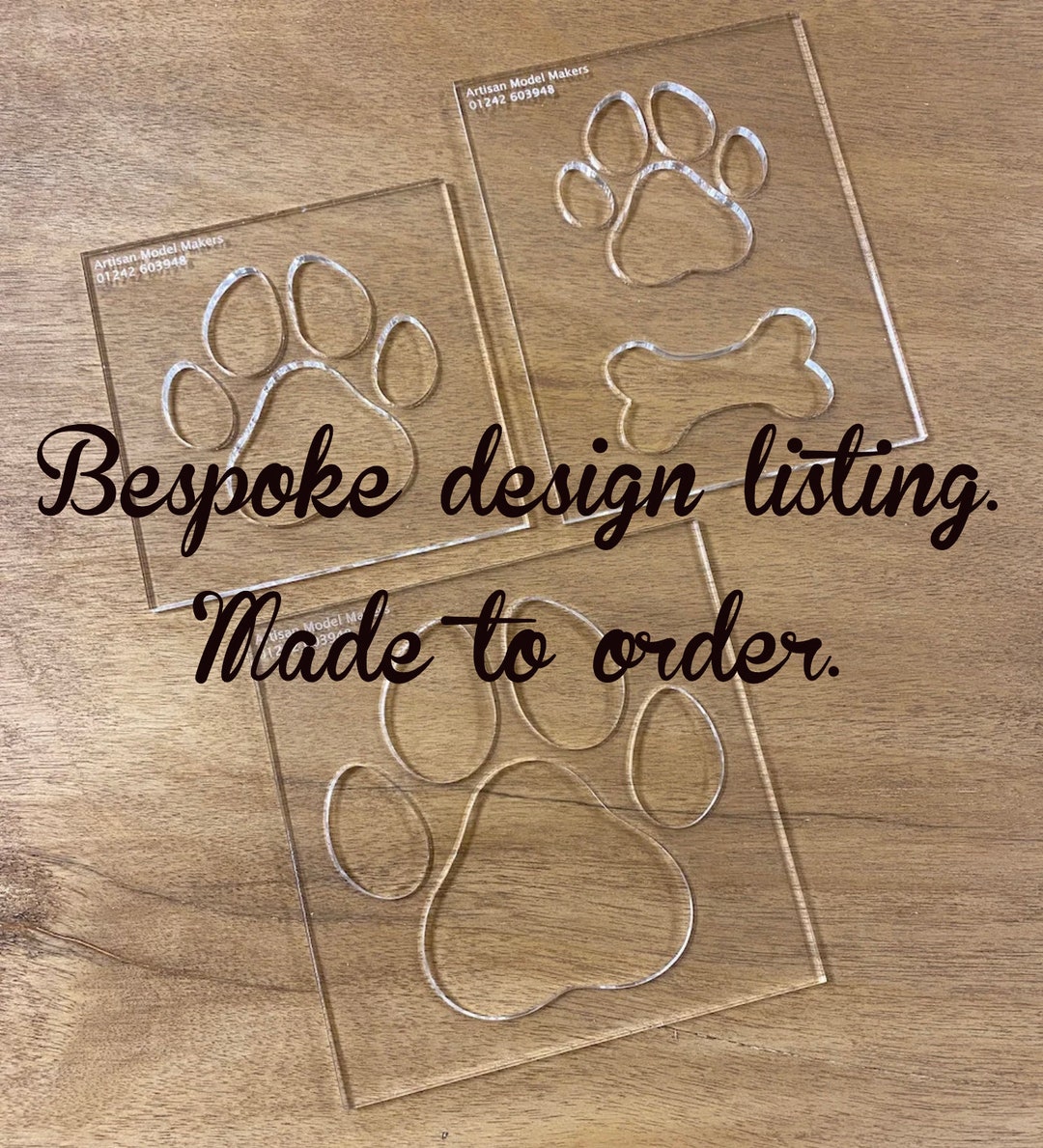 Bespoke Design Router Template, 5mm Clear Acrylic Router Jig, Router ...