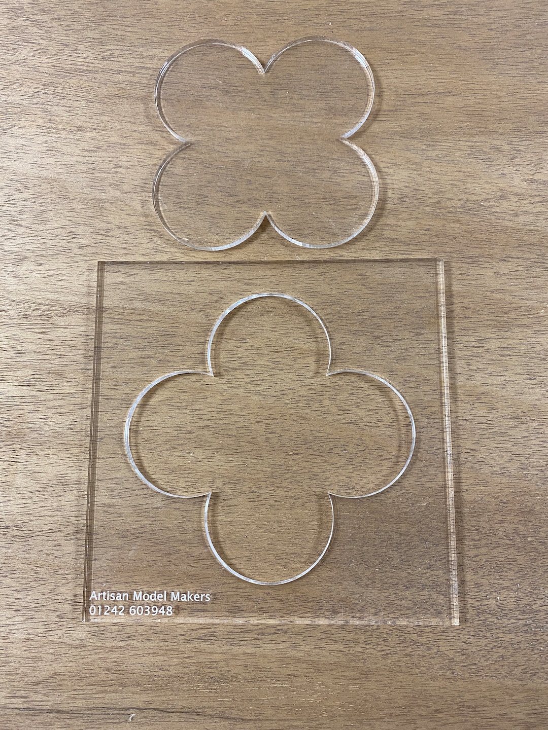 Clover Router Template, 5mm Clear Acrylic Router Jig, Router Inlay ...