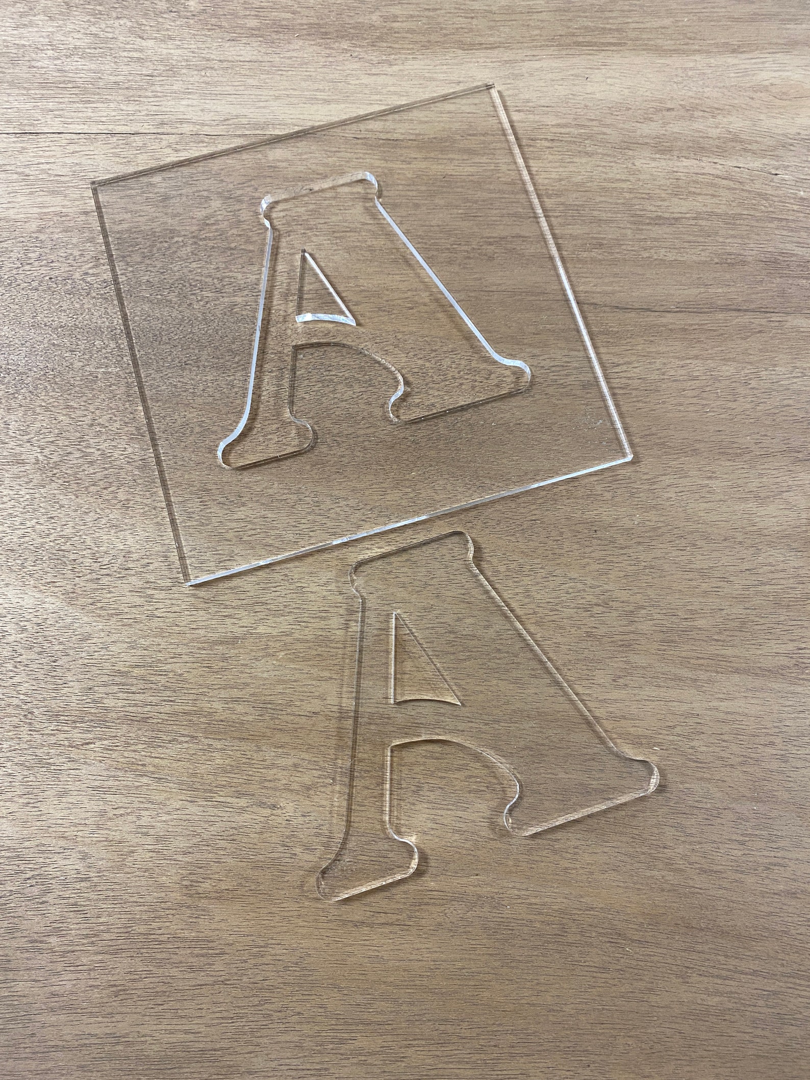 Acrylic Letter Router Template: 125mm Woodworking Jig - Etsy UK