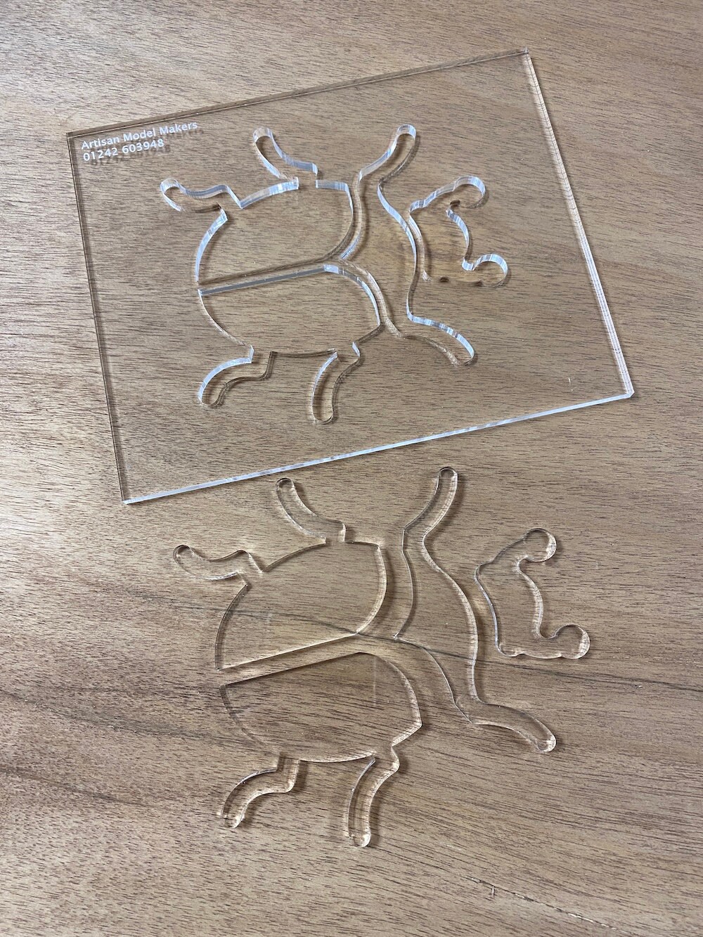 Bespoke Design Router Template, 5mm Clear Acrylic Router Jig, Router ...