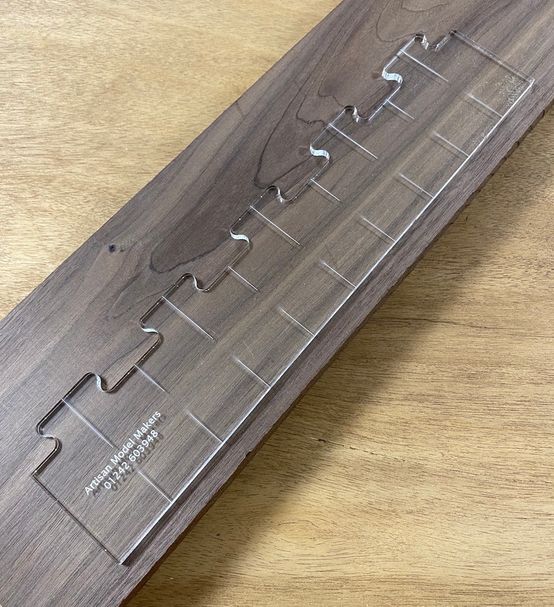 Stitch Joint Router Template, Clear Acrylic Router Jig, Router Inlay ...