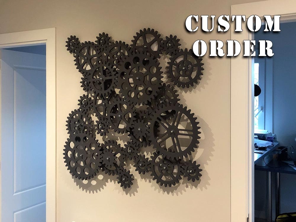 Gears Wall Art