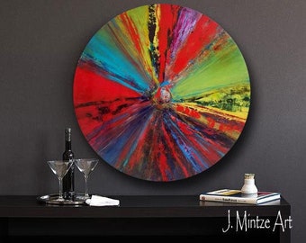 Round Wall Art Large - Etsy
