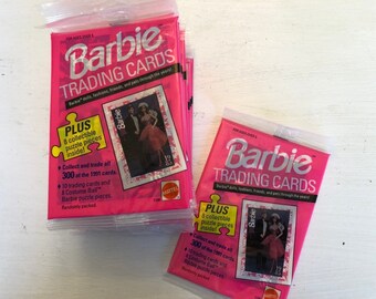 Barbie trading cards | Etsy