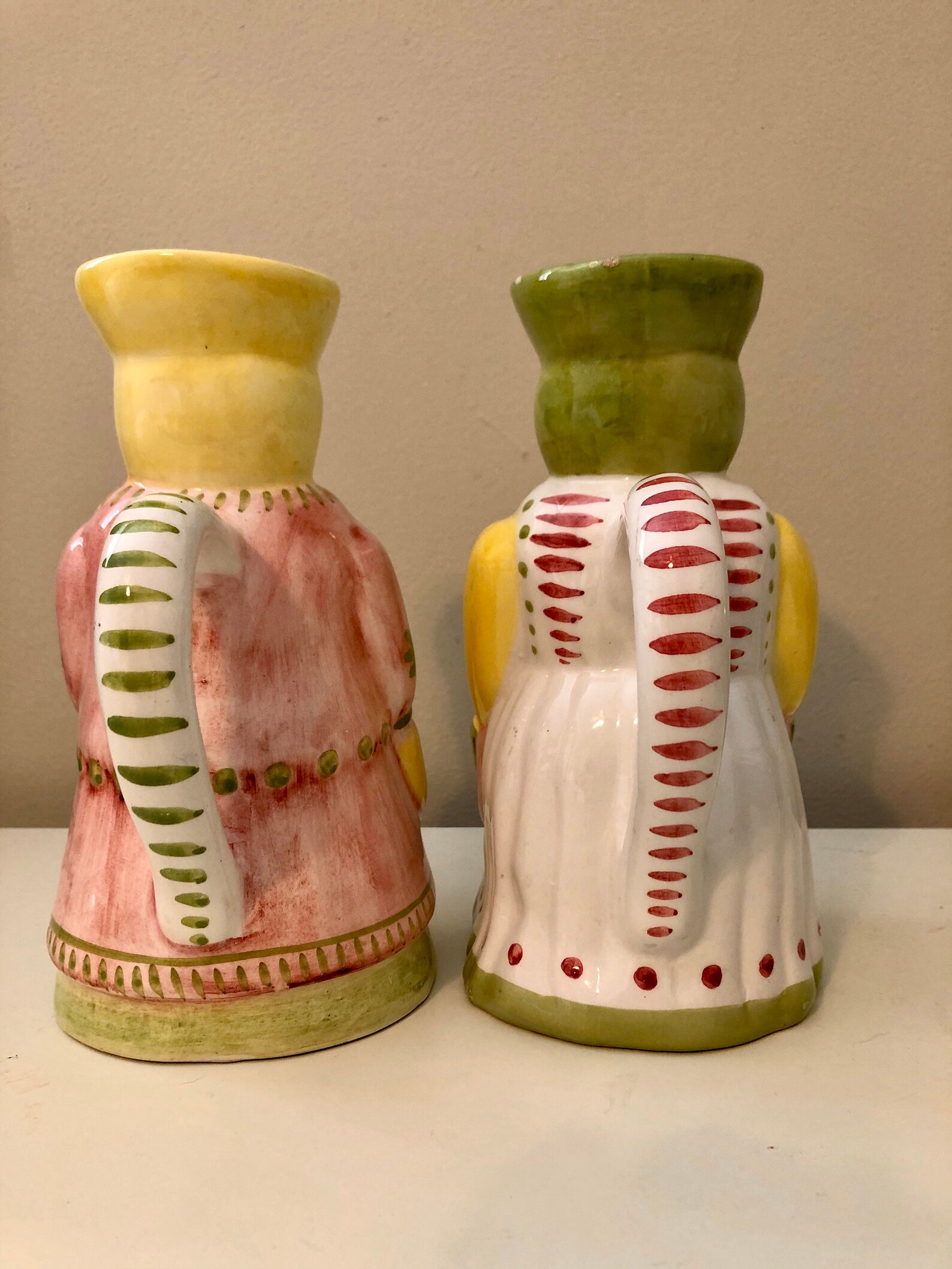 Set of Vintage Meiselman Figural Pitchers Made in Italy | Etsy
