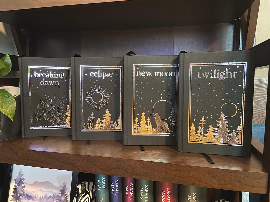 Twilight Book Series Special Edition With Sprayed Edges ~ Custom ...