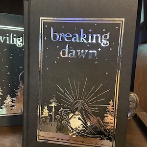 Twilight Book Series Special Edition With Sprayed Edges ~ Custom ...